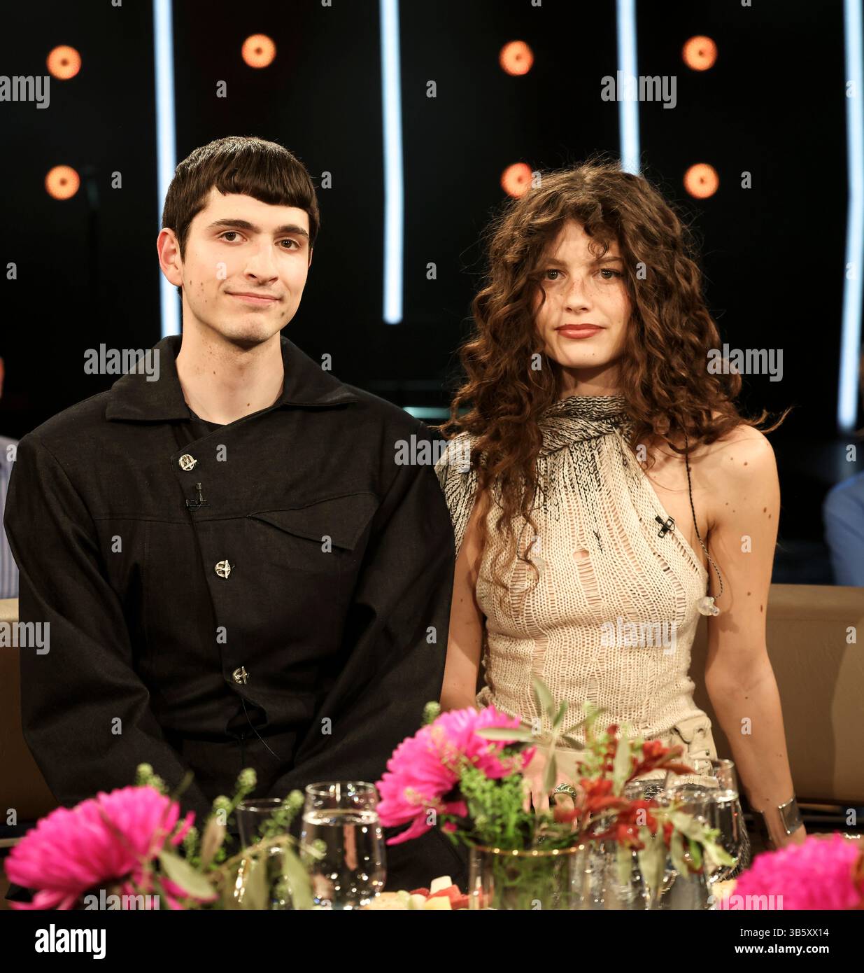 Hamburg, Germany. 30th Apr, 2025. Abor and Tynna (r), musician, singer ...