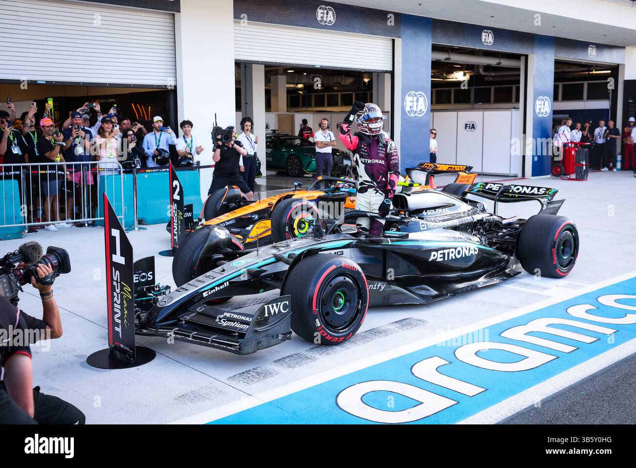 KIMI ANTONELLI Andrea (ita), Mercedes AMG F1 Team W16, portrait first ...
