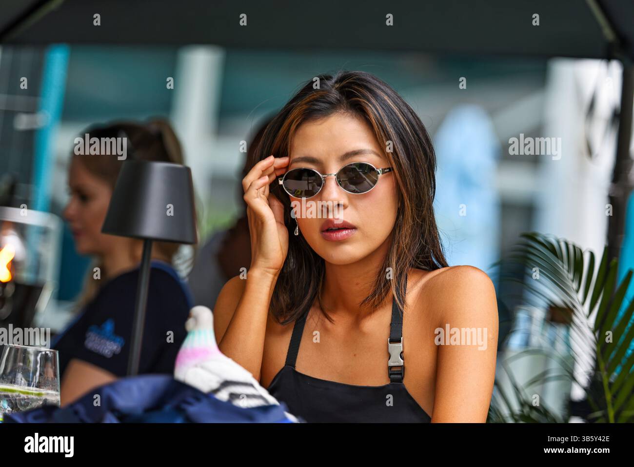 Jamie Chung (USA) Actress during Formula 1 Crypto.com Miami Grand Prix ...