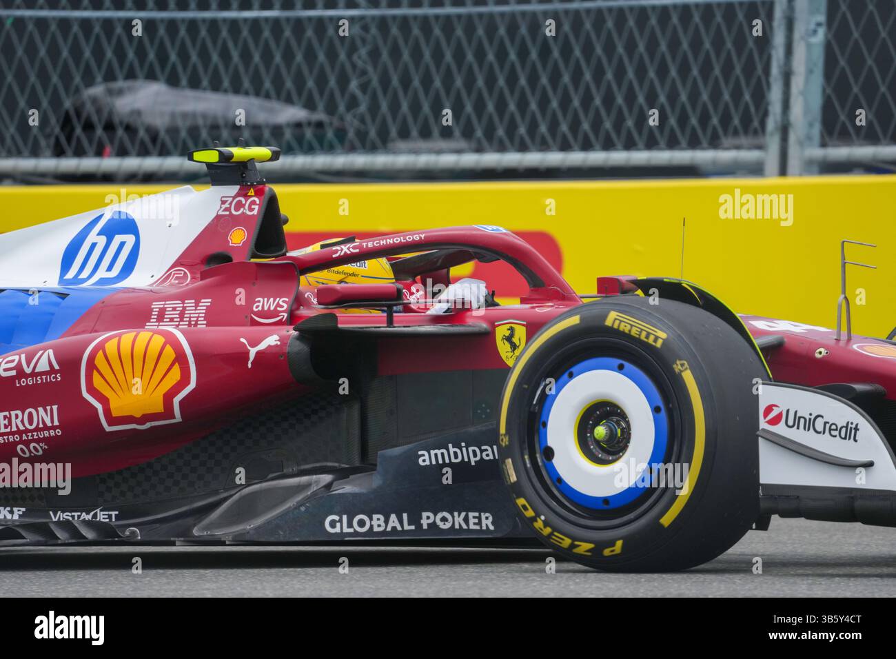 Miami, USA. 02nd May, 2025. Lewis Hamilton (GBR) - Scuderia Ferrari ...
