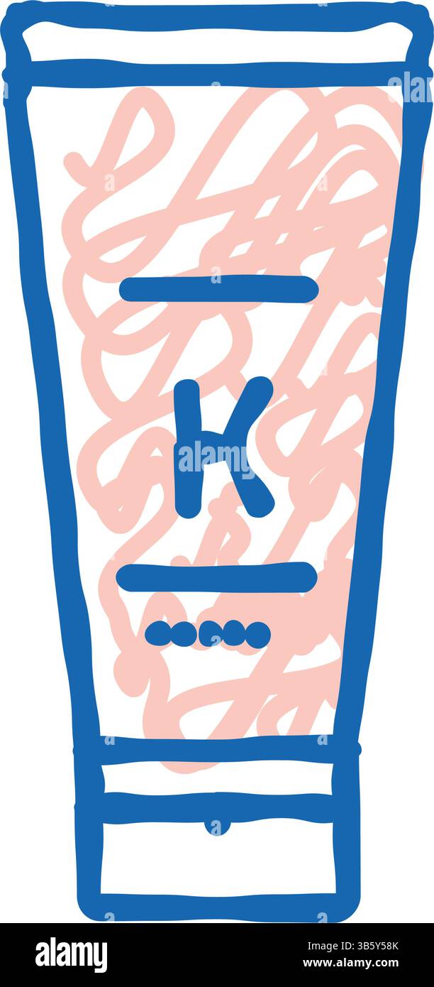 oil keratin tube icon doodle illustration Stock Vector Image & Art - Alamy