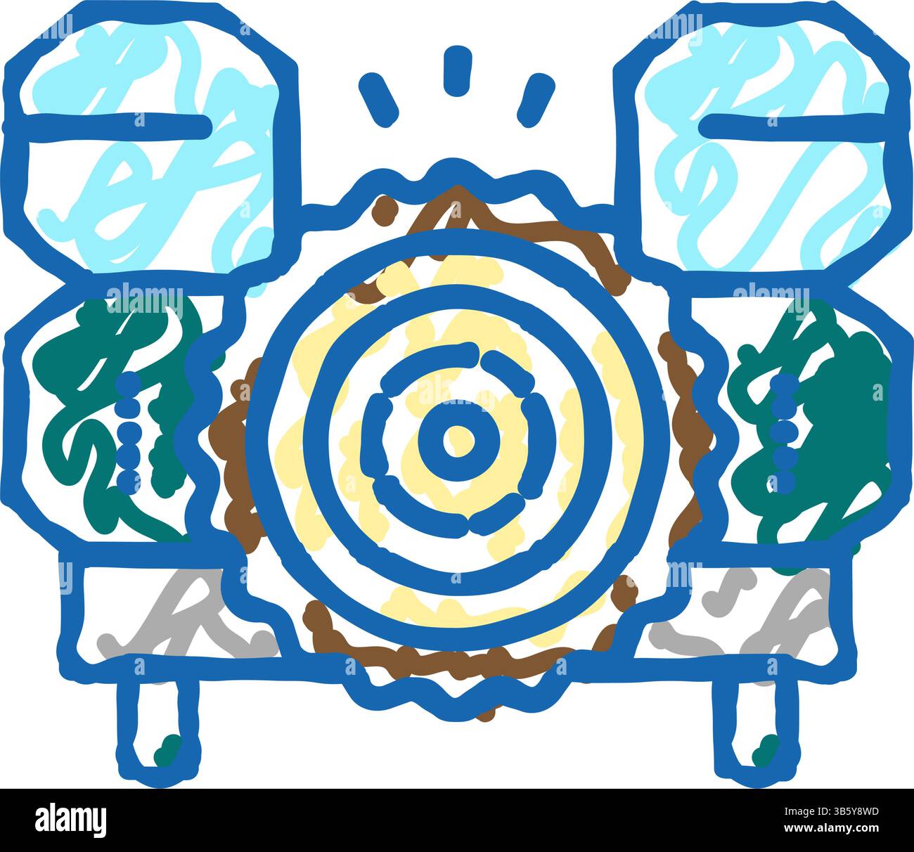 Sawmill wood cutting machine Cut Out Stock Images & Pictures - Alamy