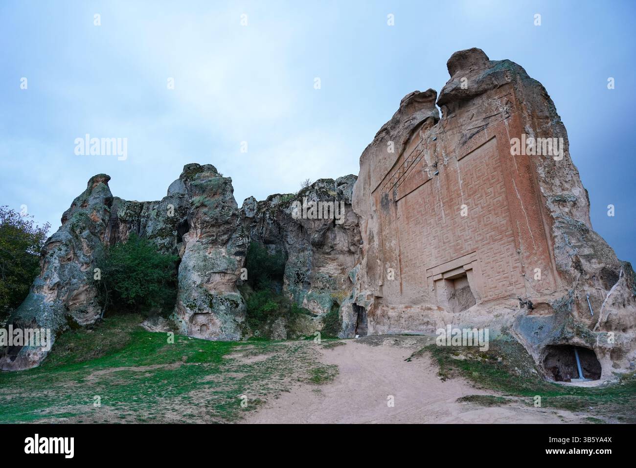 Midas Monument in Phrygian Valley, Eskisehir City, Turkiye Stock Photo ...