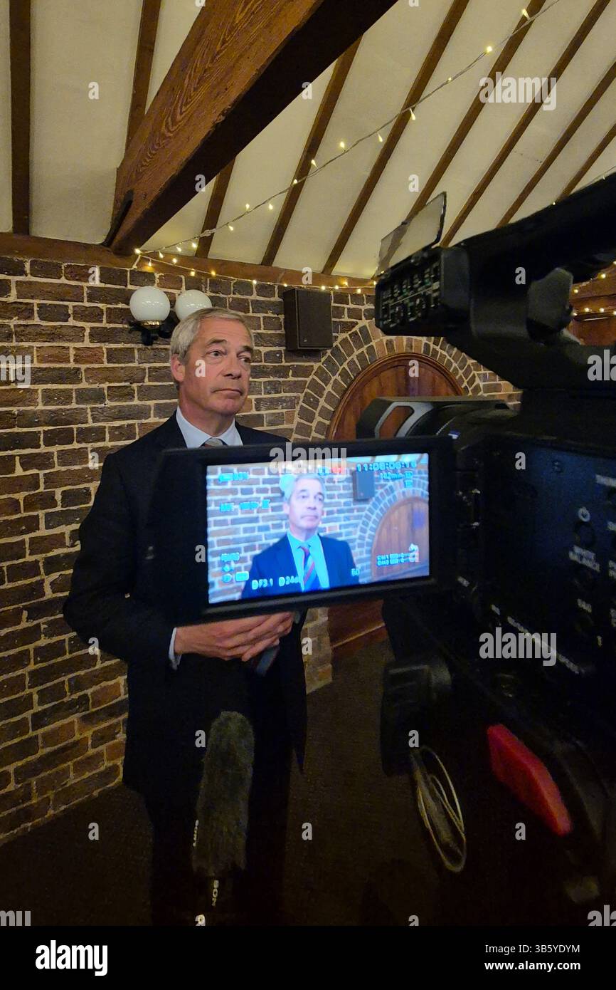 Reform uk local elections 2 may 2025 hi-res stock photography and ...