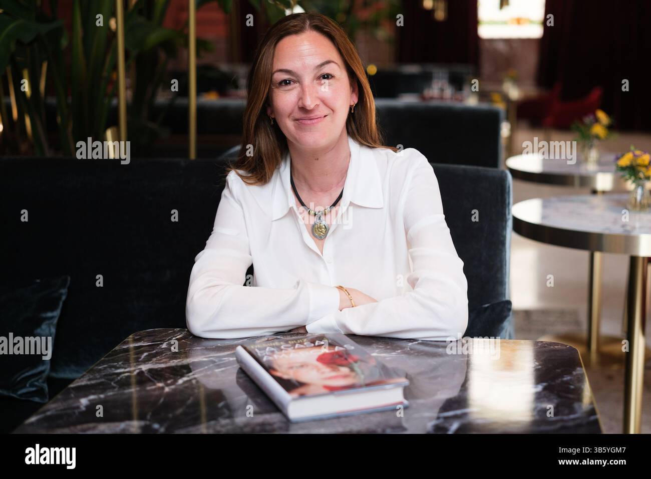 Writer Desiree Ruiz poses during the portrait session during the ...
