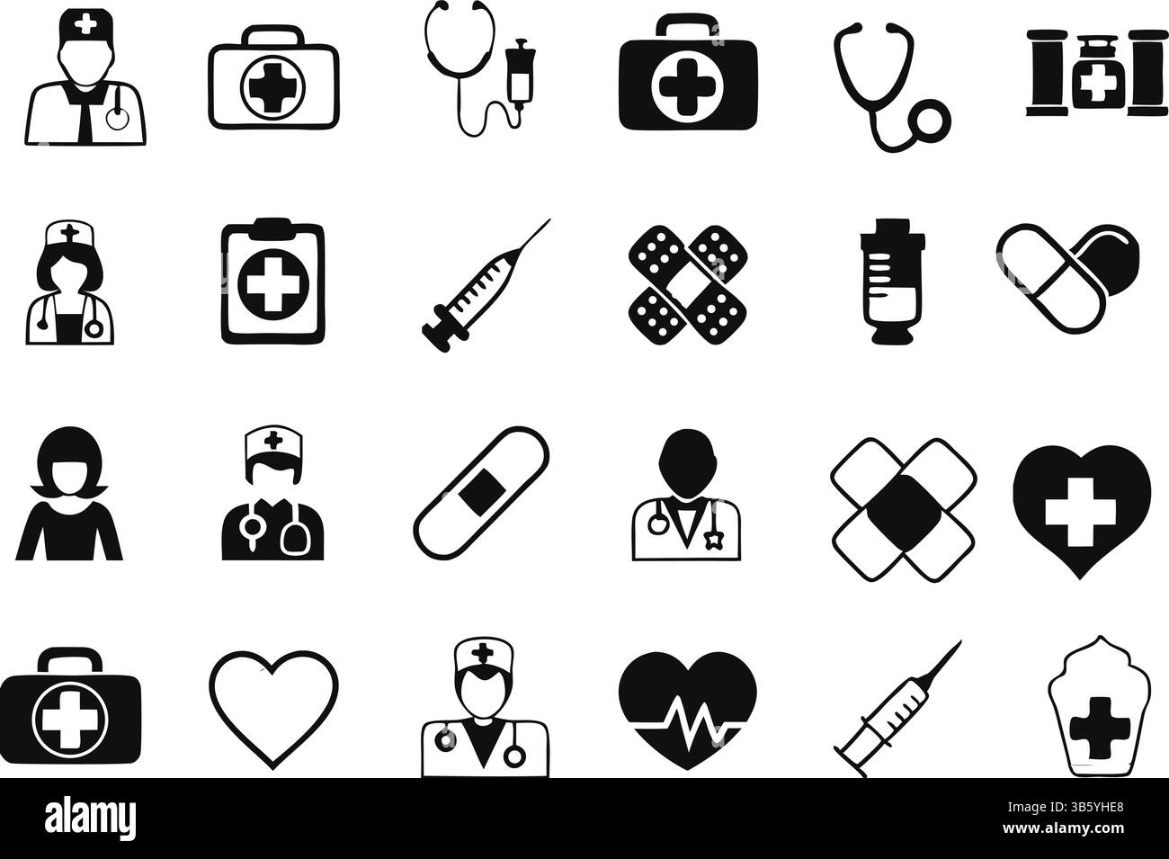 Silhouette Medical Equipment Vector - Healthcare and Medical Design ...