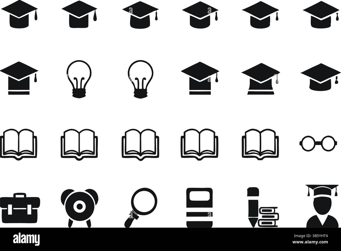 Reading academics Stock Vector Images - Alamy