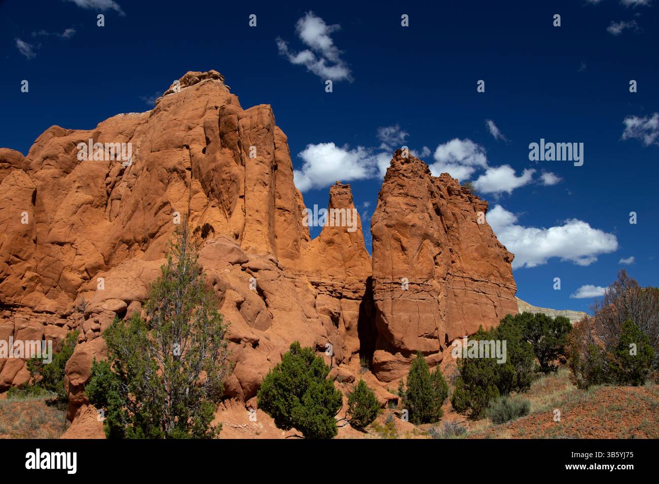 Beautiful rock formations in Kodachrome Basin State Park, Utah Stock ...