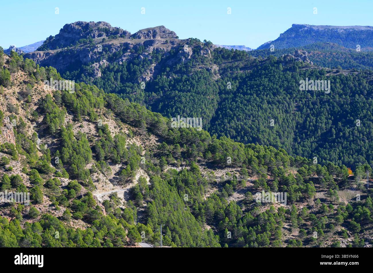 Sierra de Segura in south-eastern Spain, a mosaic of European biomes ...