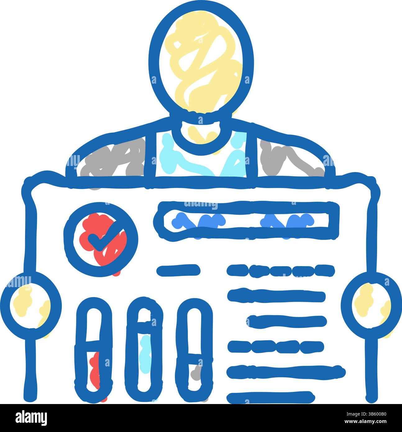 include industry expert icon doodle illustration Stock Vector Image ...