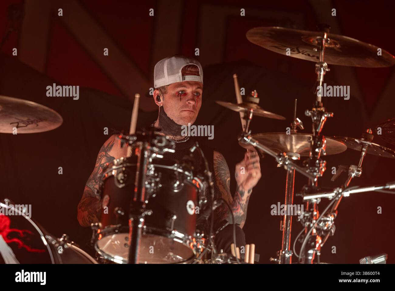 Madison, USA. 30th Apr, 2025. Mat Madiro of From Ashes to New at The ...