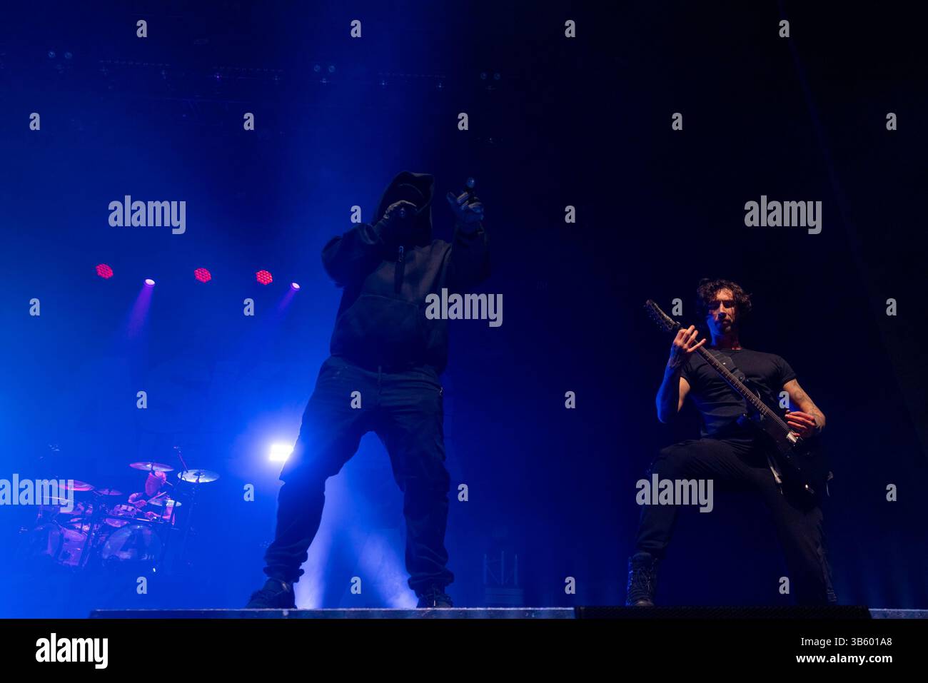 Madison, USA. 30th Apr, 2025. Danny Worsnop and Cameron Liddell of ...