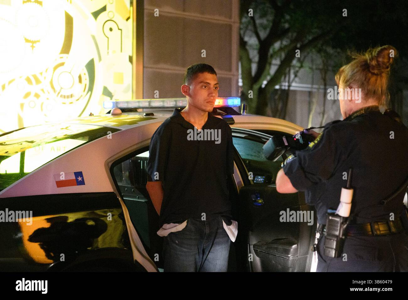 Native american police office hi-res stock photography and images - Alamy