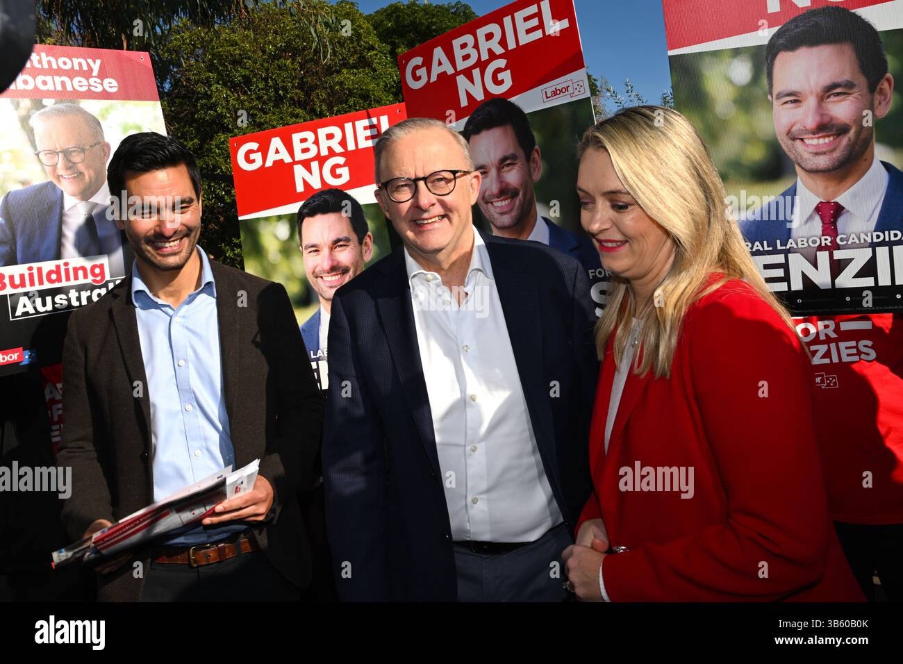 Melbourne, Australia. 03rd May, 2025. Australian Prime Minister Anthony ...