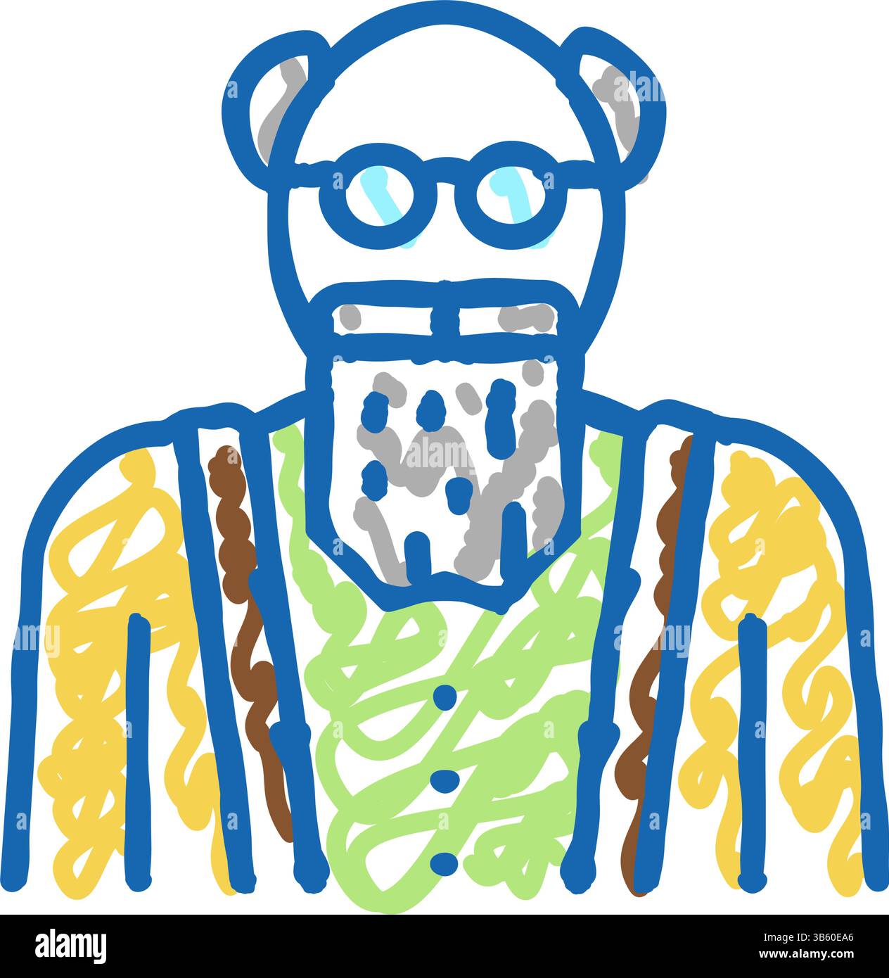 Elderly man training home Cut Out Stock Images & Pictures - Alamy