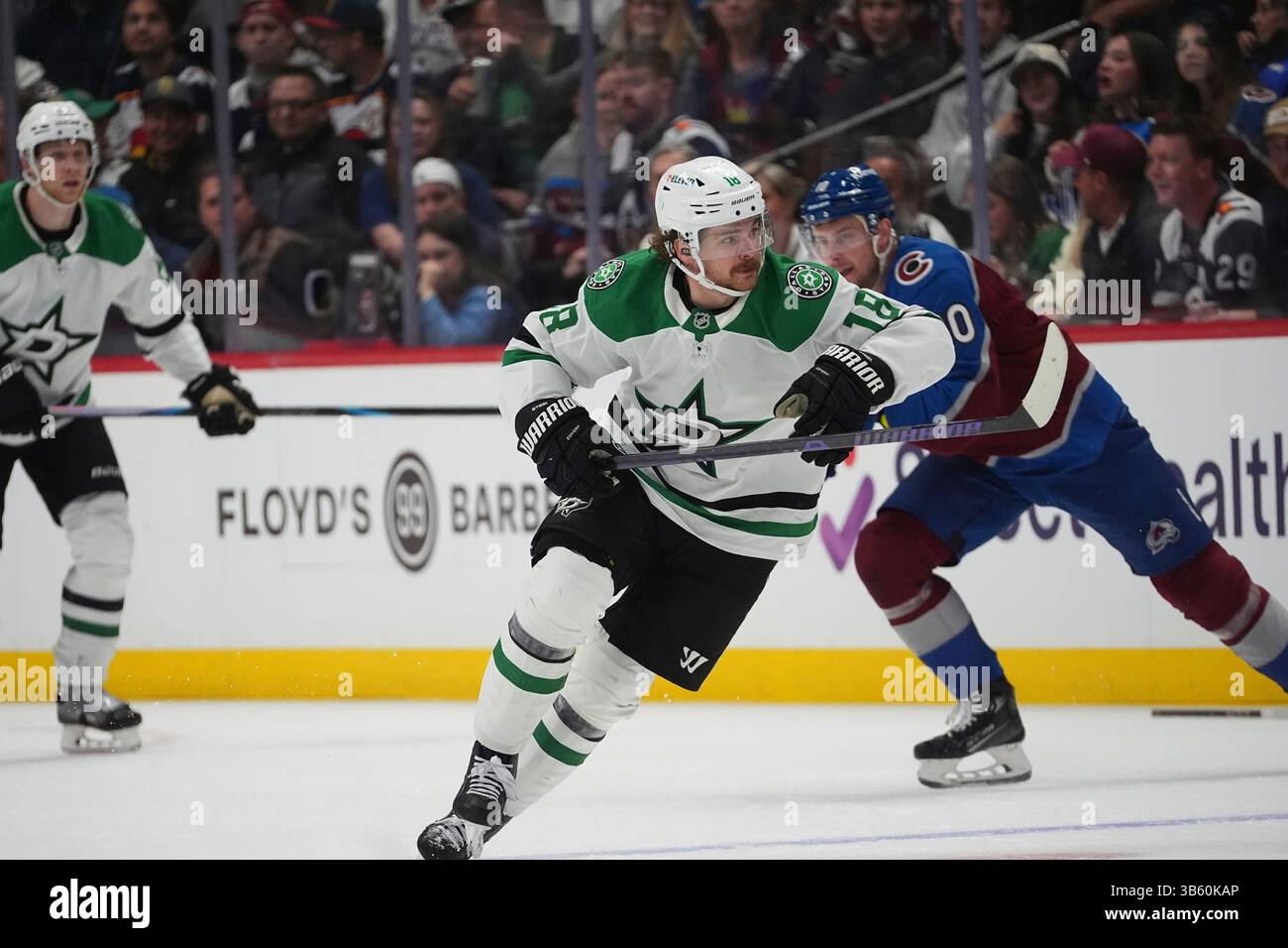 Dallas Stars center Sam Steel (18) in the second period of Game 6 of an ...