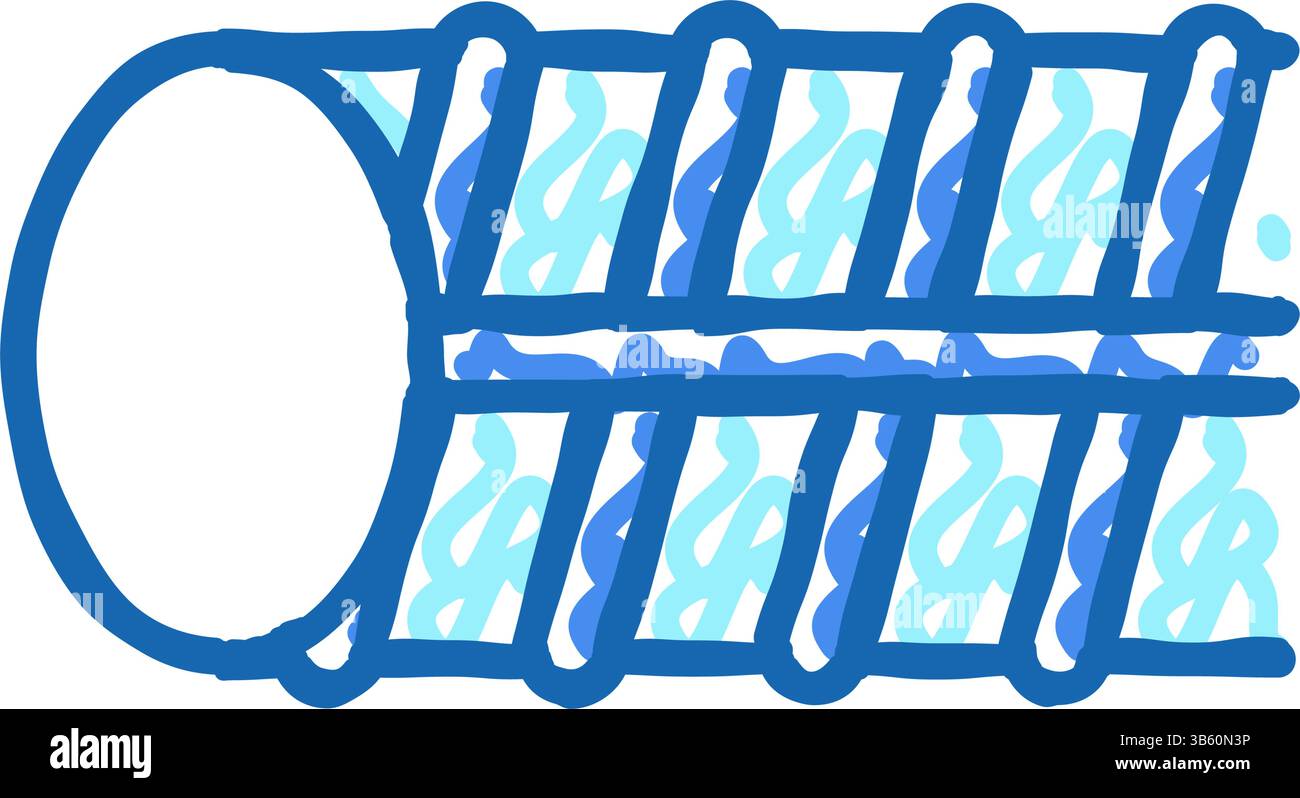 epoxy coated fittings icon doodle illustration Stock Vector Image & Art ...