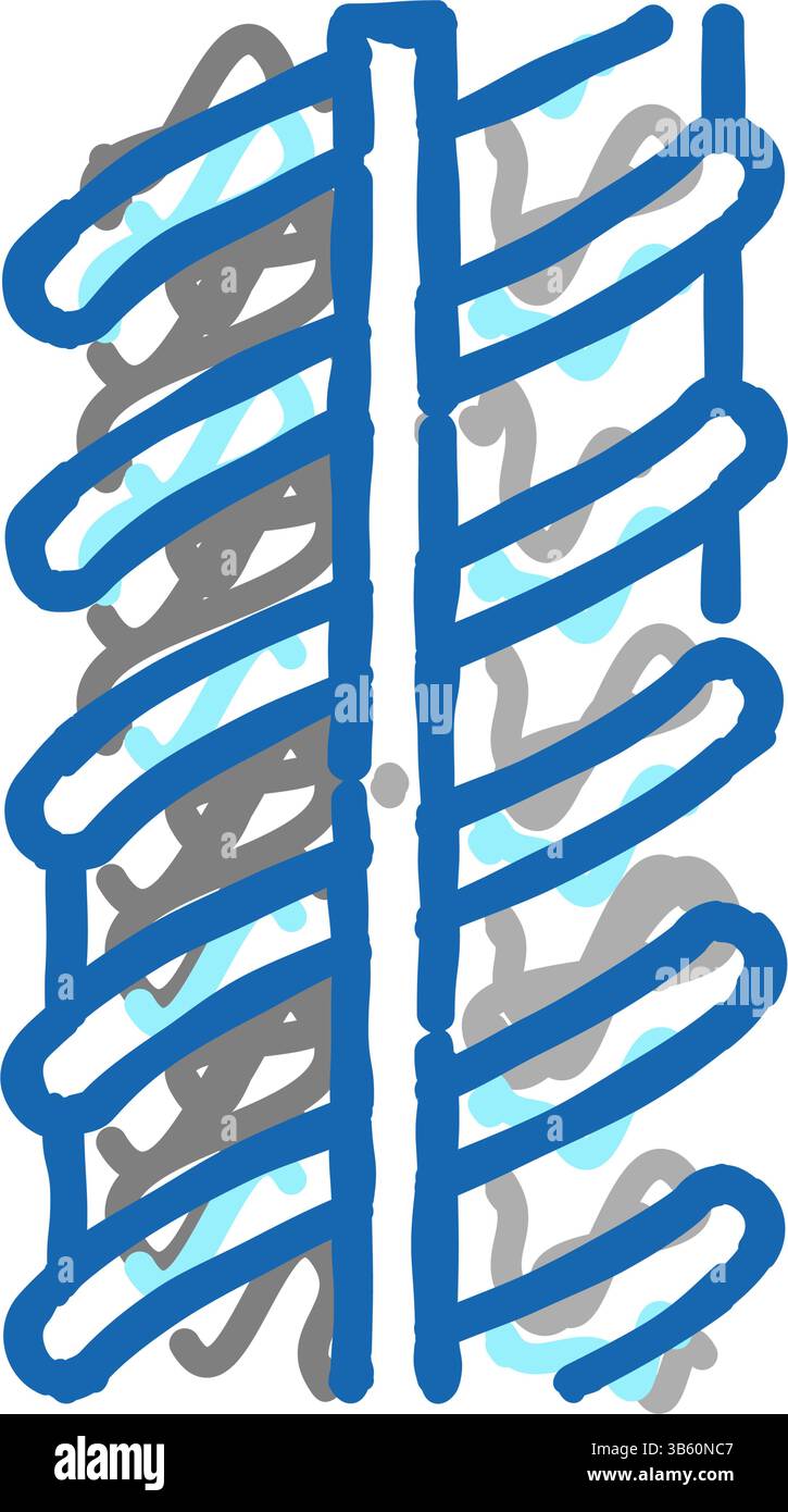 metallic rebar icon doodle illustration Stock Vector Image & Art - Alamy