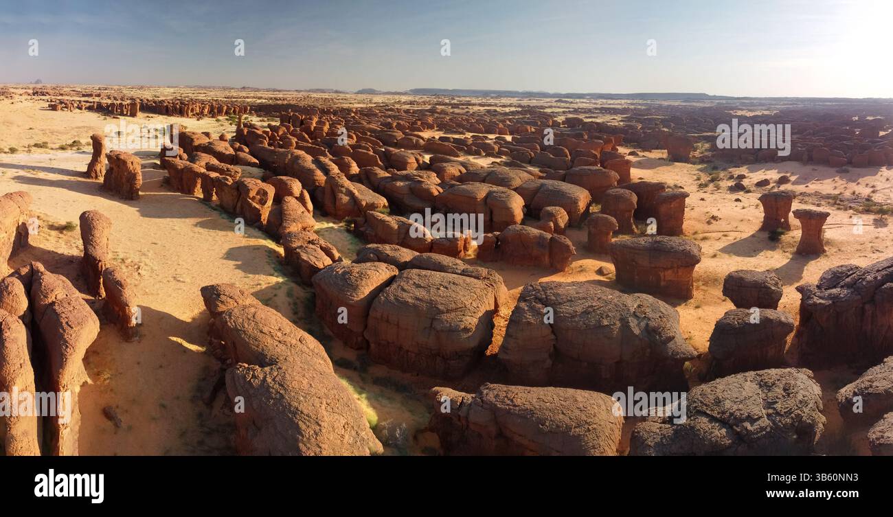 Ennedi Plateau is located in Northeast of Chad Stock Photo - Alamy