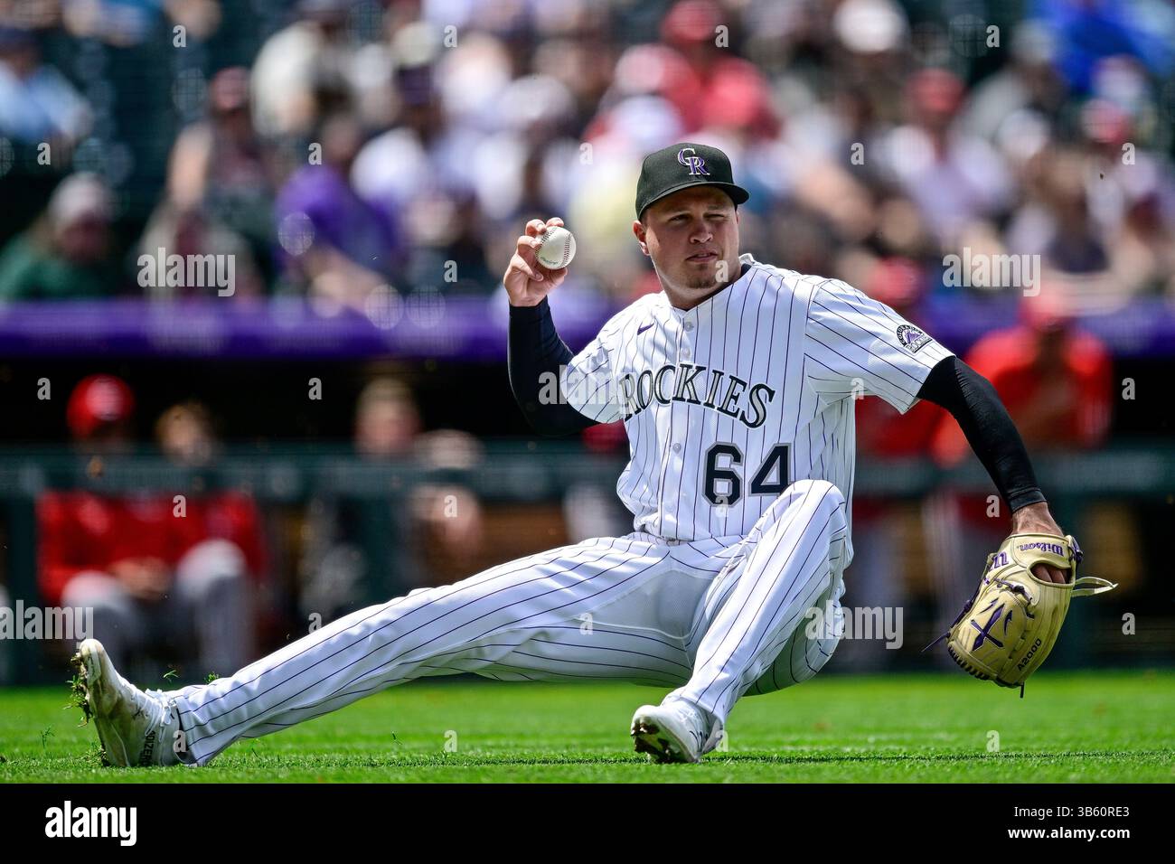 DENVER, CO - APRIL 27: Colorado Rockies starting pitcher Bradley ...