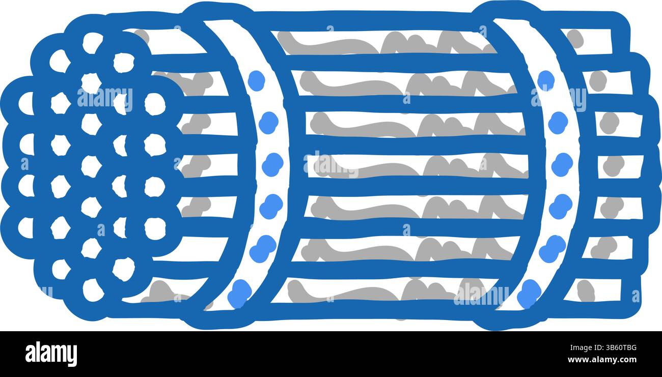 packaging rebar icon doodle illustration Stock Vector Image & Art - Alamy