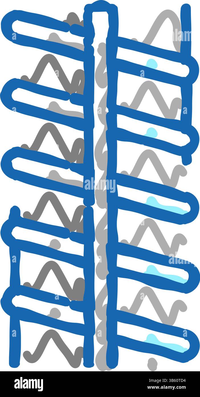 metal rebar icon doodle illustration Stock Vector Image & Art - Alamy