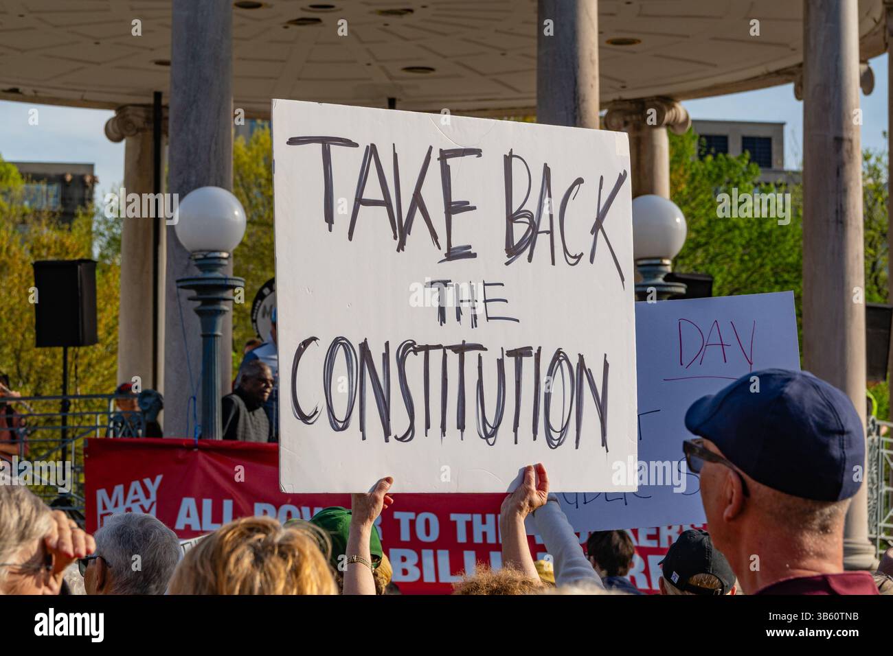 Trump protest 2025 boston common hi-res stock photography and images ...