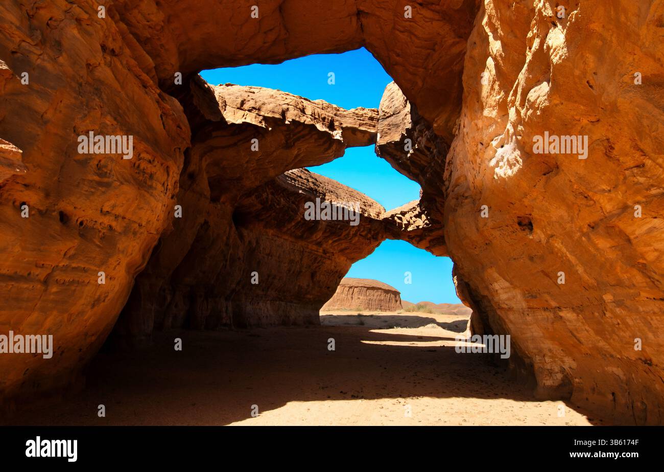 Ennedi Plateau is located in Northeast of Chad Stock Photo - Alamy