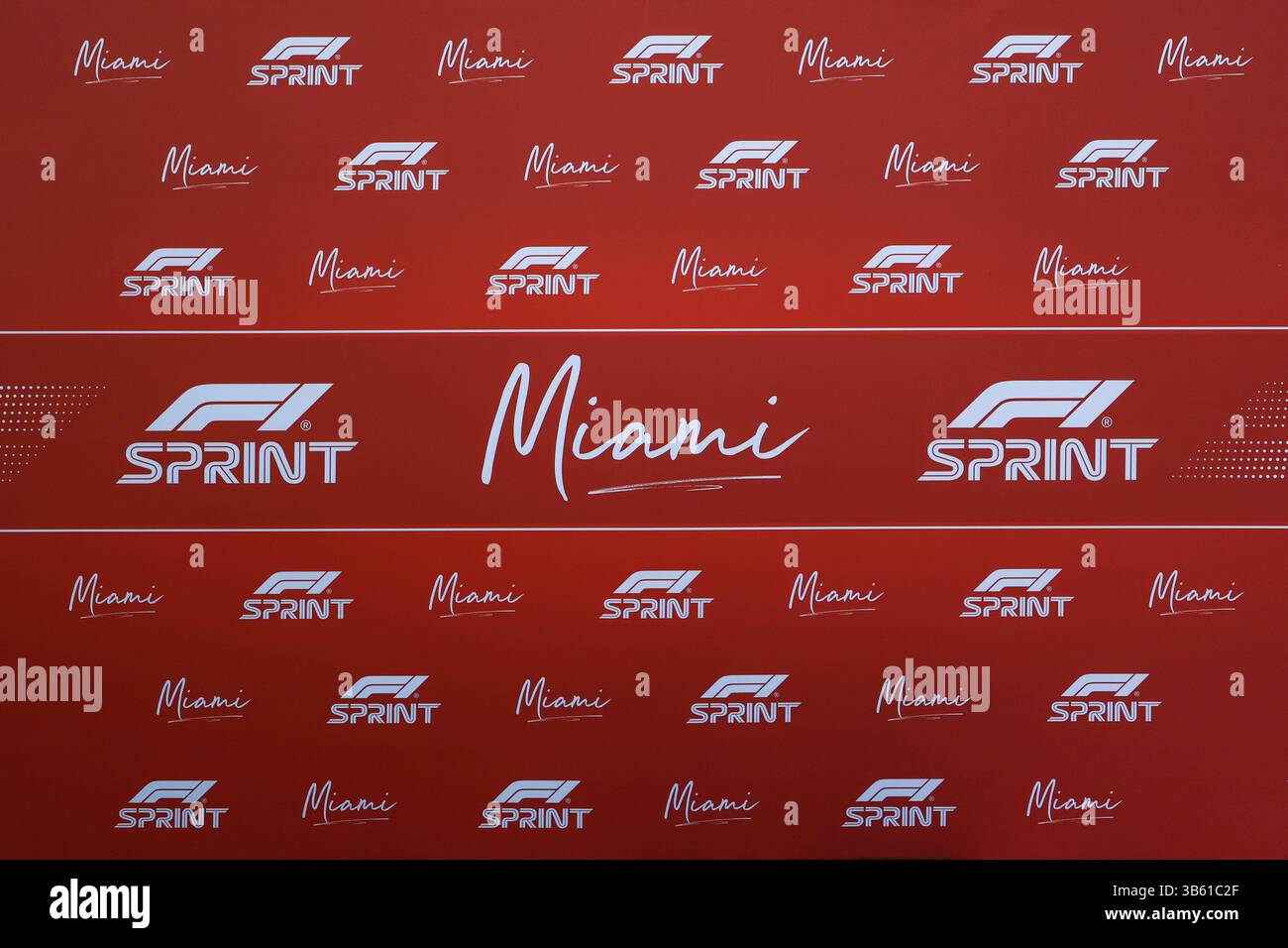 Miami, United States Of America. 02nd May, 2025. F1 Sprint logo during ...