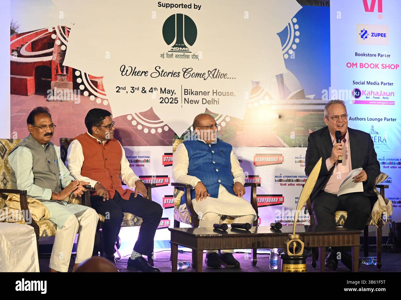 New Delhi, India. 02nd May, 2025. NEW DELHI, INDIA - MAY 2: Speaker ...
