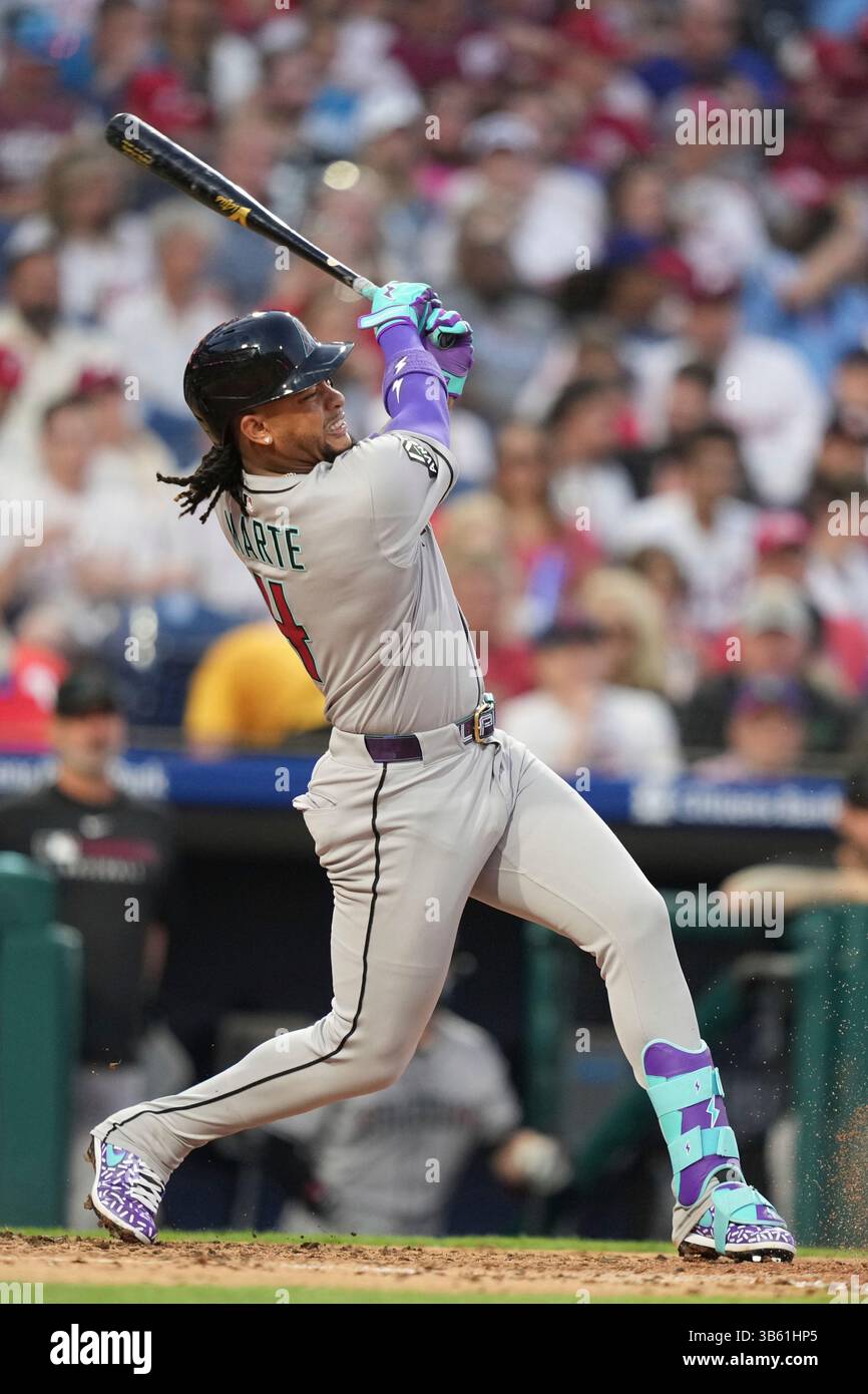Arizona Diamondbacks' Ketel Marte plays during a baseball game, Friday ...