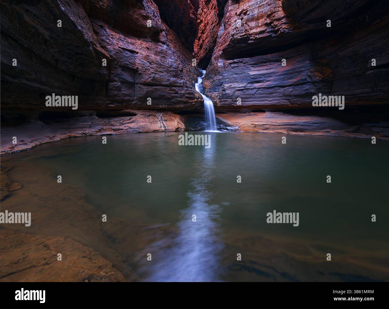 Hancock gorge, karijini national park hi-res stock photography and ...