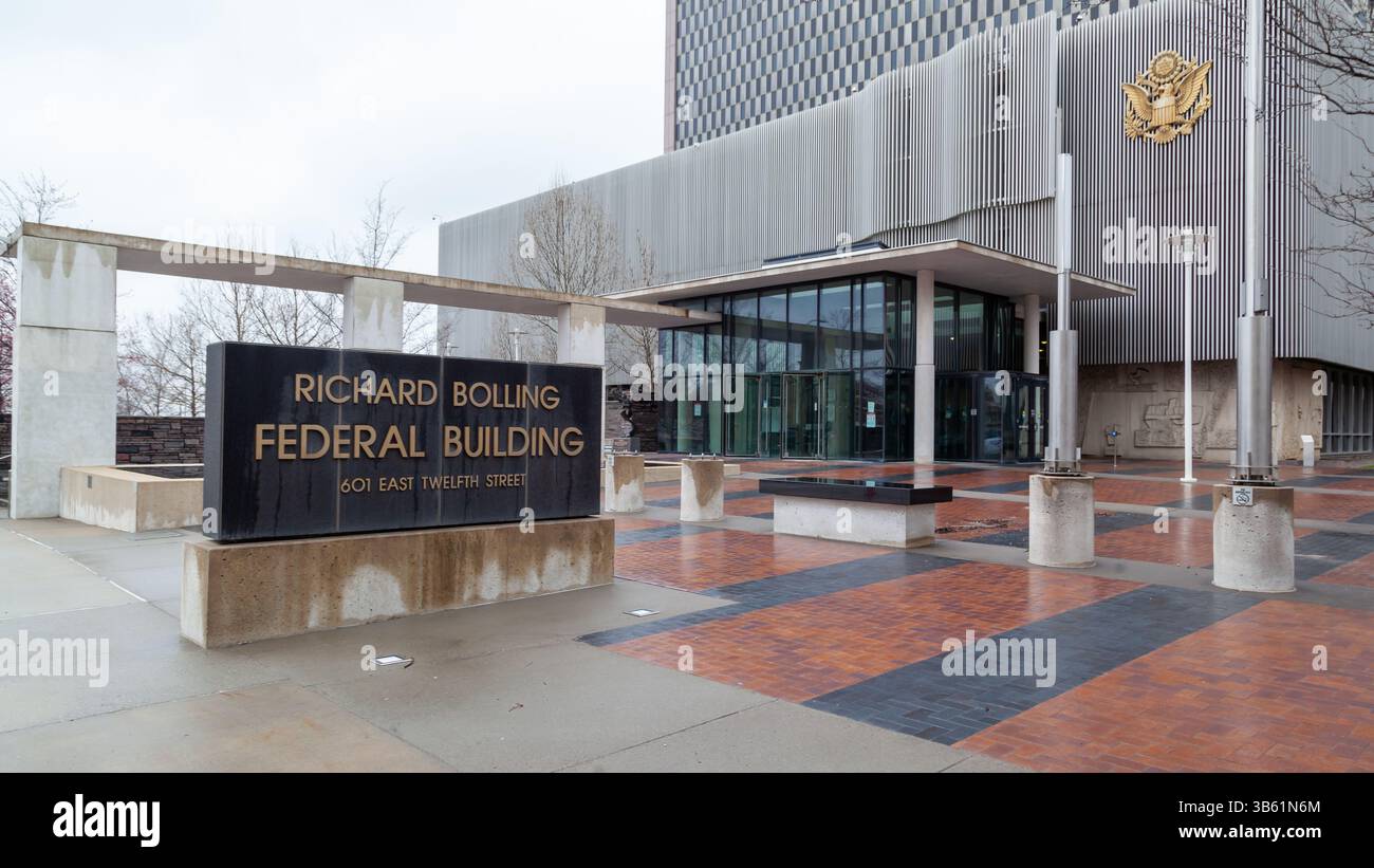 Richard Bolling Federal Building in Kansas City, Missouri, USA Stock ...