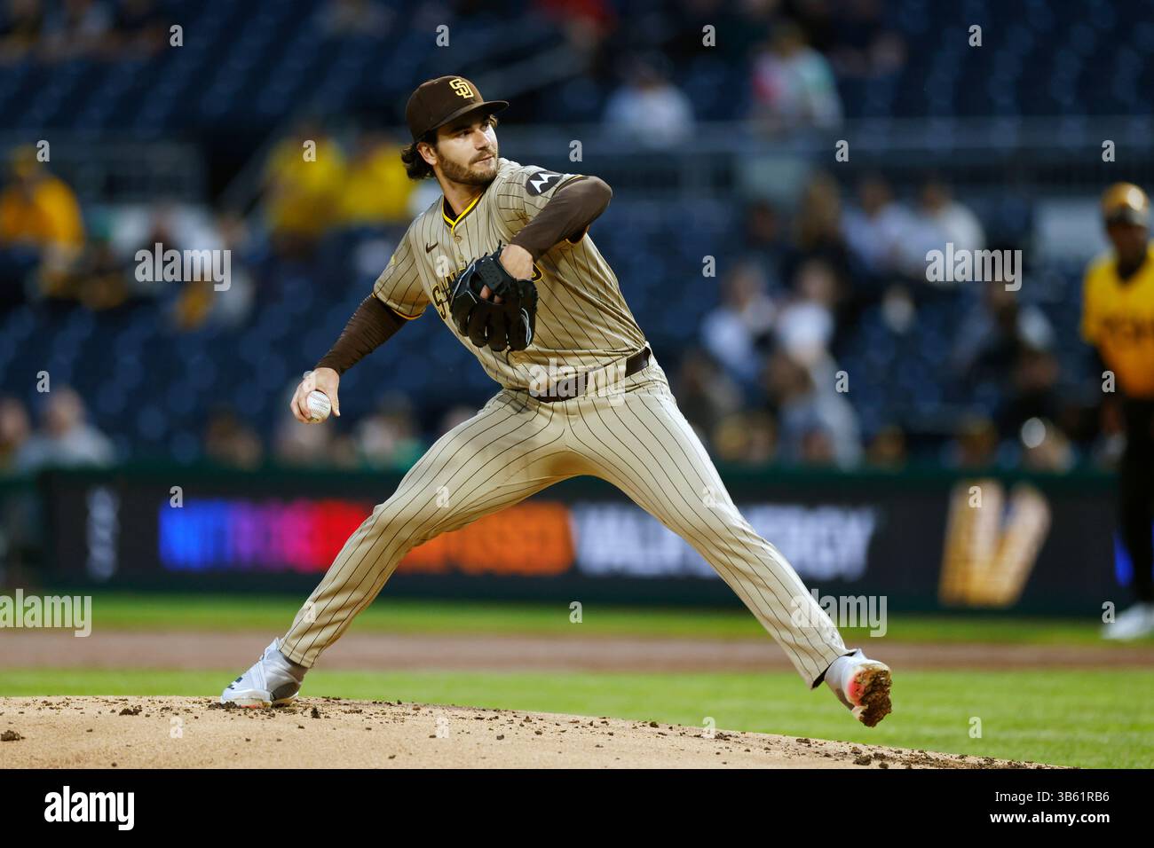 PITTSBURGH, PA - MAY 02: San Diego Padres pitcher Dylan Cease (84 ...