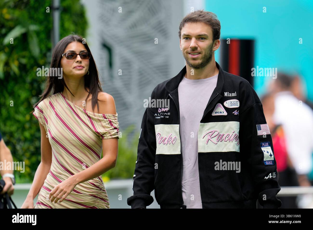 Miami, USA. 03rd May, 2025. Pierre Gasly (FRA), Alpine, #10 (right) and ...