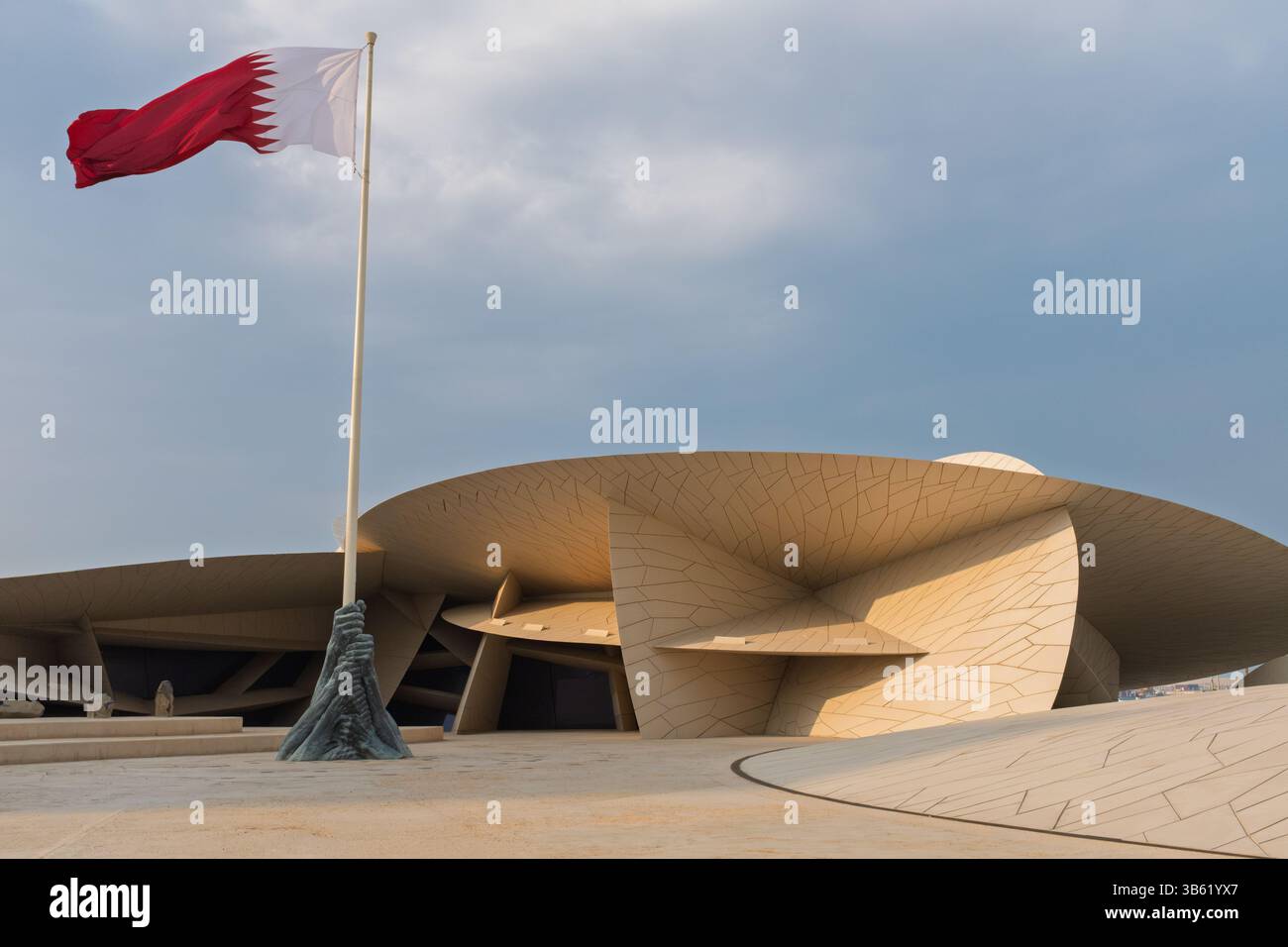 The National Museum of Qatar (NMoQ) in Doha, Qatar, is inspired by the ...