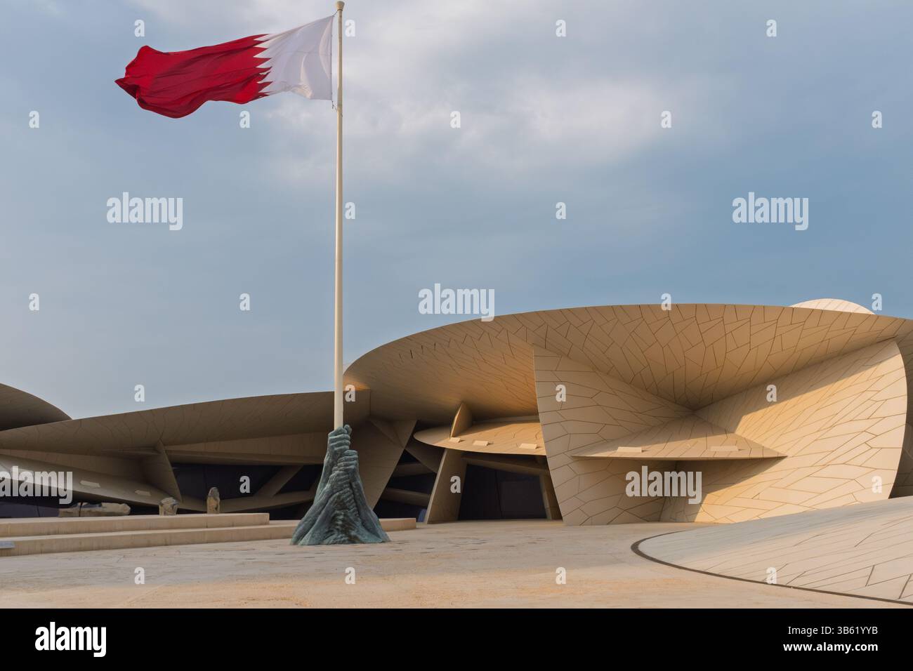 The National Museum of Qatar (NMoQ) in Doha, Qatar, is inspired by the ...