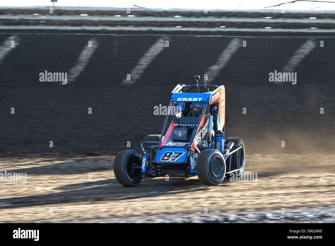 KOKOMO, IN - APRIL 27: Justin Grant (87) Chad Boat Industries (CBI) TRD ...