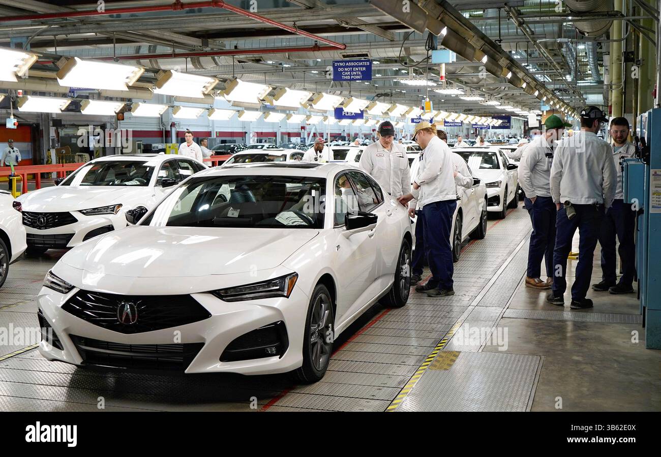 A photo taken in Ohio, USA on January 29, 2025 shows the Honda's ...