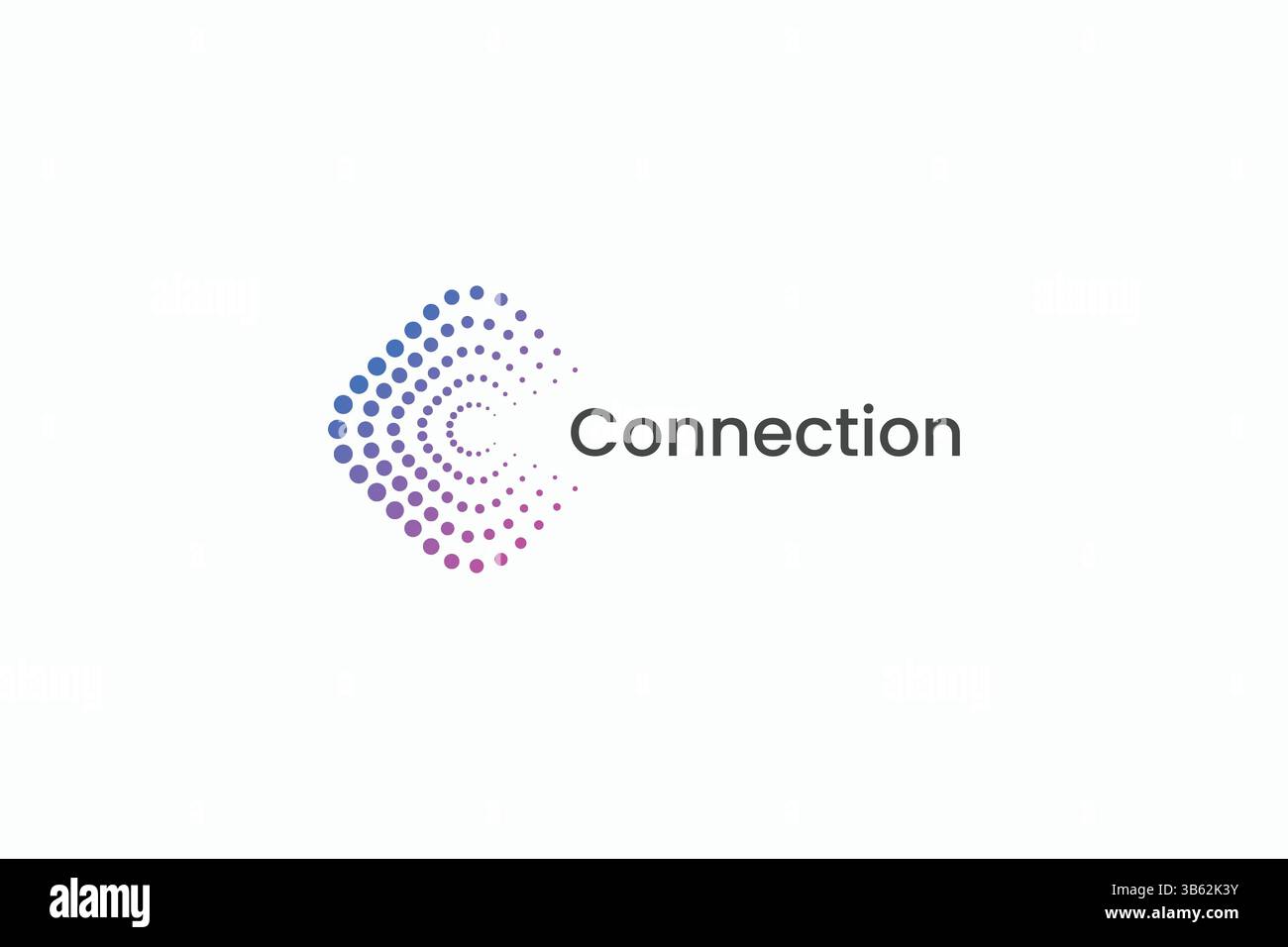 Brand New Halftone Connection Network Business Company Logo Stock ...