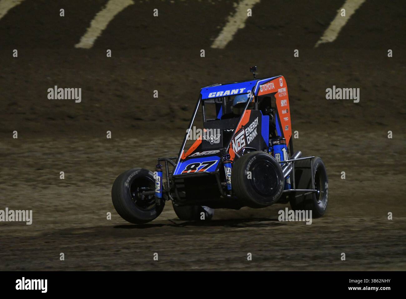 KOKOMO, IN - APRIL 27: Justin Grant (87) Chad Boat Industries (CBI) TRD ...