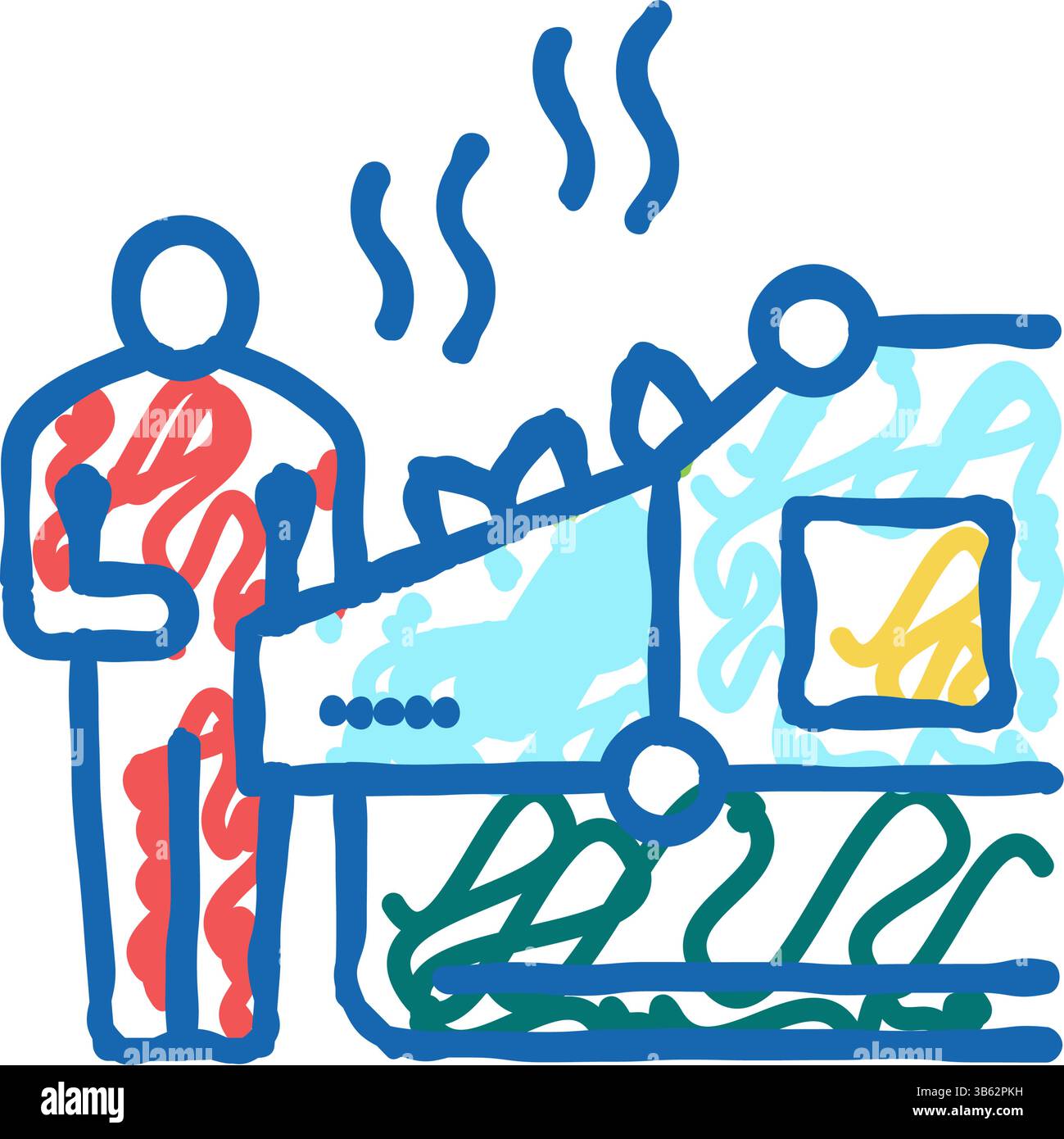 Harvest drying Stock Vector Images - Alamy