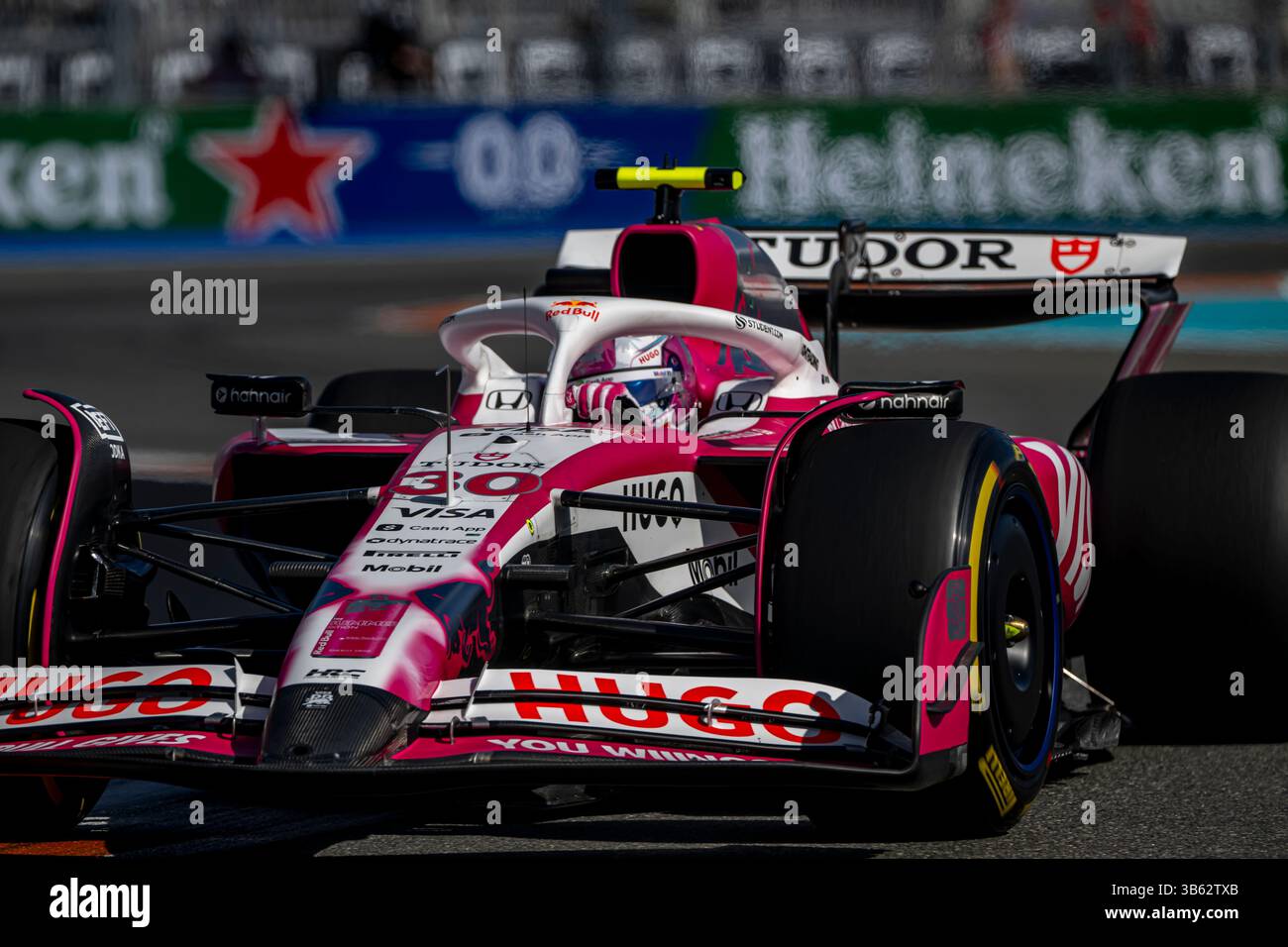 Miami, United States, 02 May 2025, Liam Lawson, from New Zealand ...