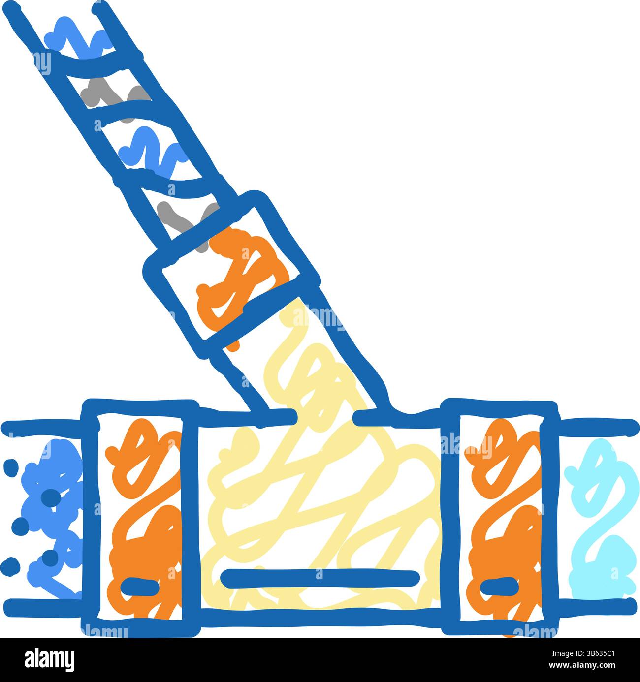 Coagulation flocculation water filter Cut Out Stock Images & Pictures ...