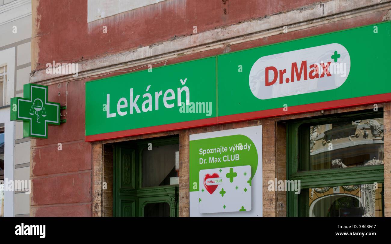 Banska Bystrica, Slovakia - May, 1, 2025 : Dr. Max Pharmacies sign. Dr ...