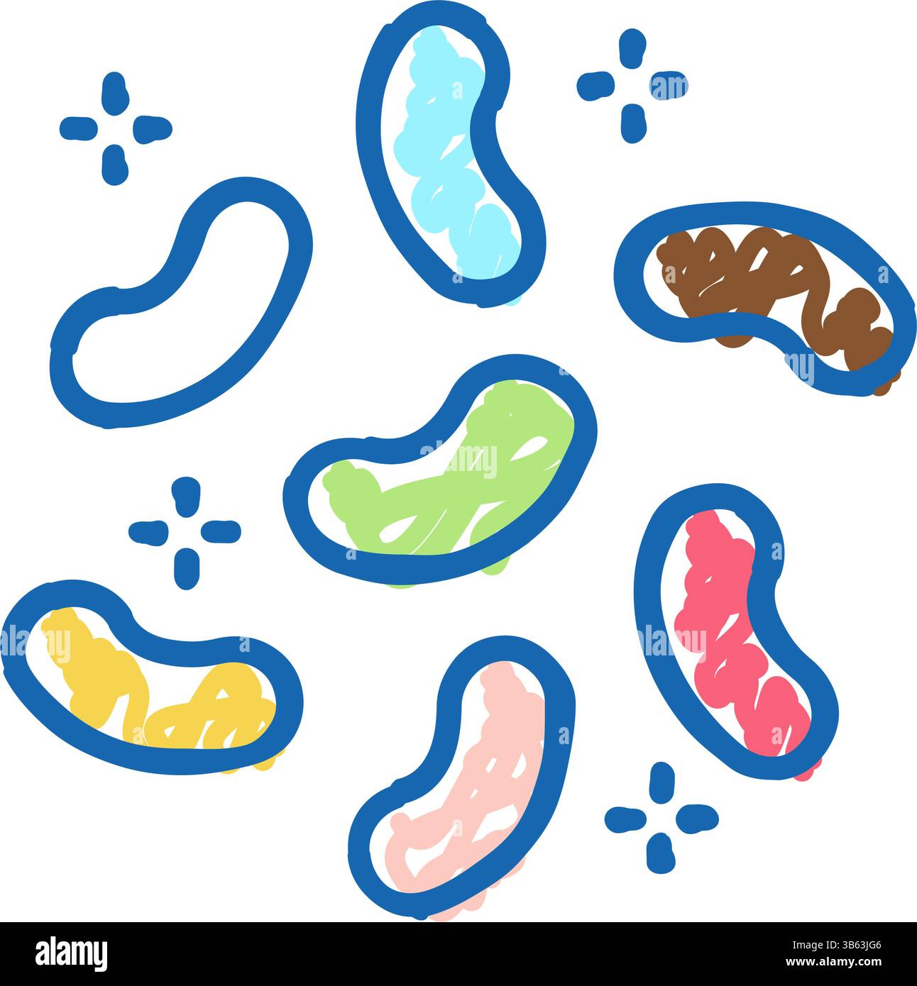 marmalade candy icon doodle illustration Stock Vector Image & Art - Alamy