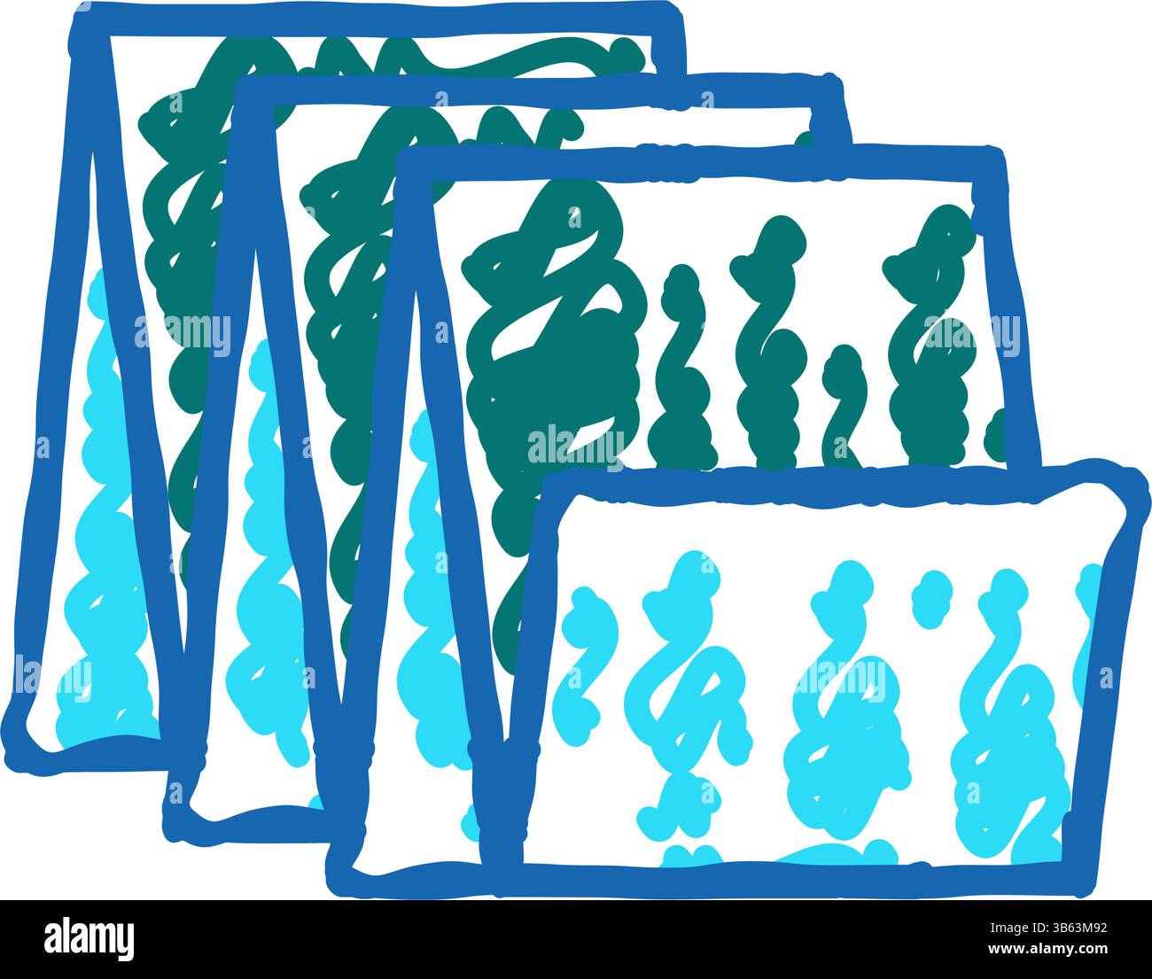 Ceramic floor tiles installation Cut Out Stock Images & Pictures - Alamy