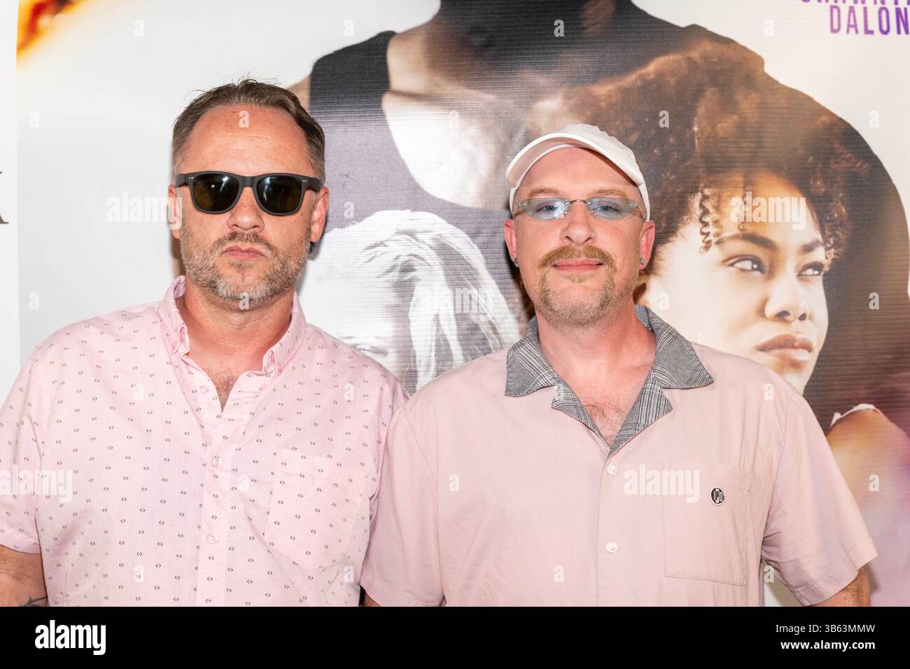 Visual Artist Robert Burcar, Director Dustin Ferguson attend World ...