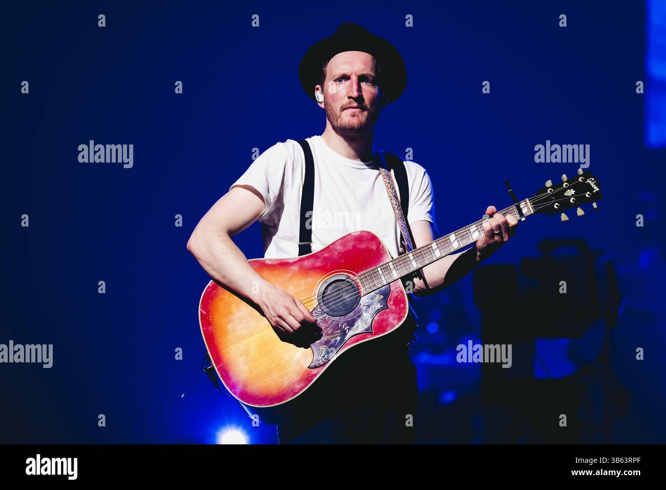Milan, Italy. 27th Apr, 2025. Jeremiah Fraites of The Lumineers ...
