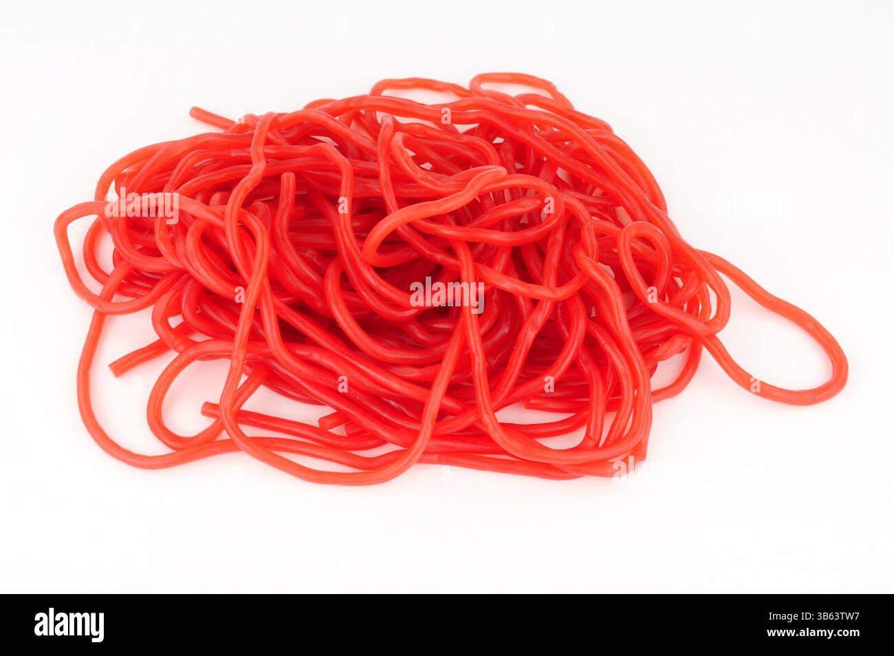 Strawberry fruit flavour chewy laces sweet treats also known as ...